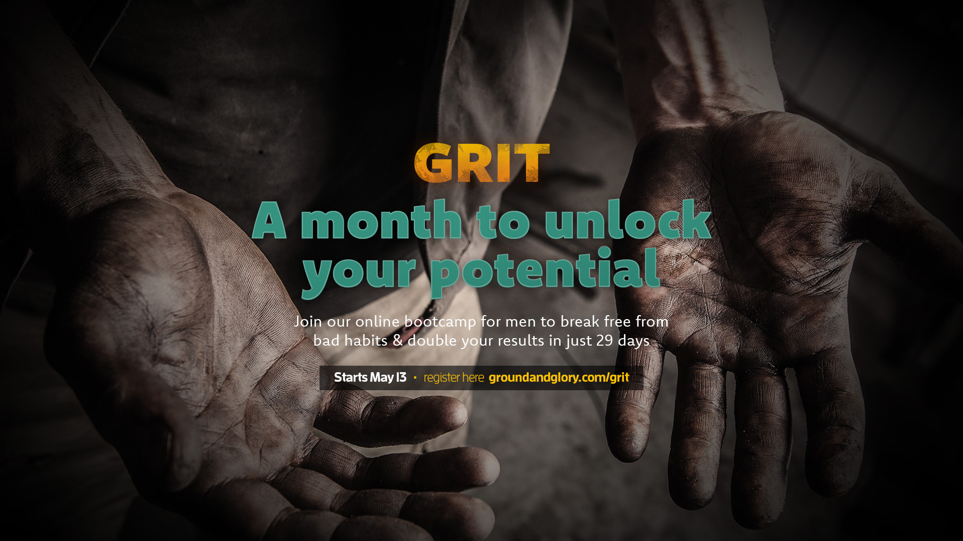 GRIT – unlock your potential in this online bootcamp for men